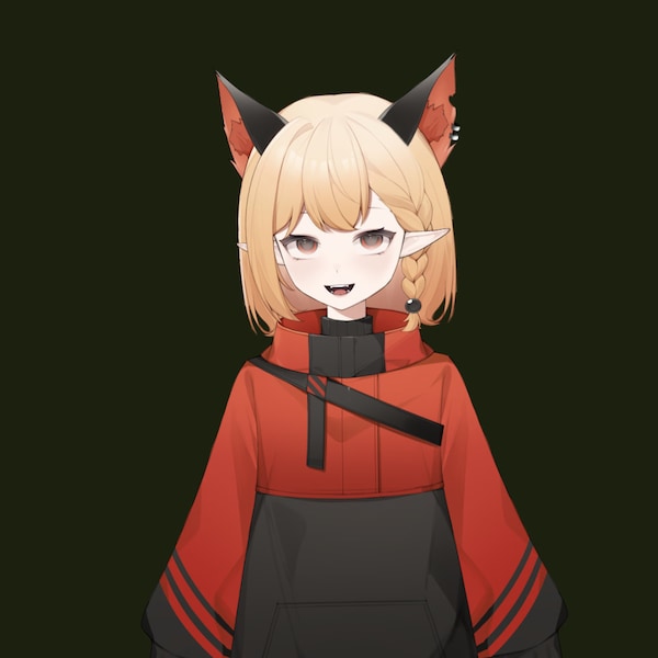 Custom Vtuber Live2d Model: Design, Rigging, and Fan Art Commission - Etsy