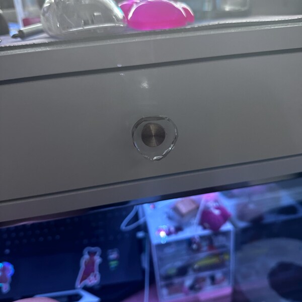 Bright Chrome Starfish Drawer Knob Pulls Dresser Knobs Cabinet Knobs Pull Wardrobe Pull Knobs ...