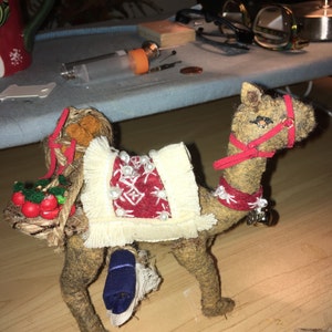 Christmas Nativity Scene Felt Pattern Camel / Digital Epattern Nativity ...