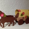 Covered Wagon Printable Papercraft - Etsy