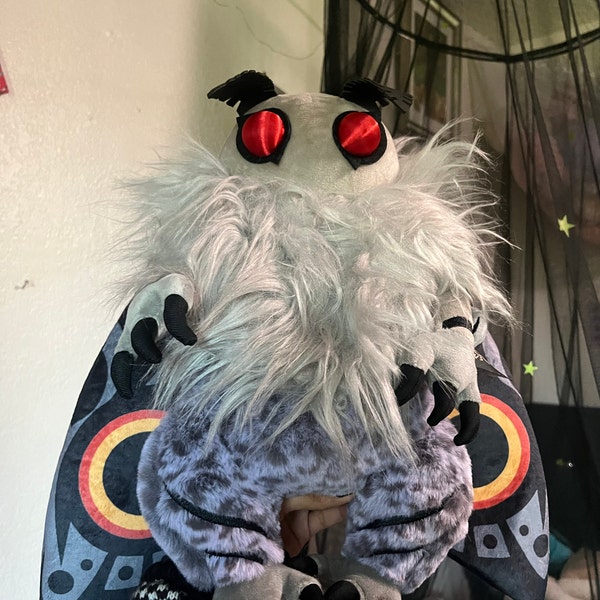 MOTHMAN Cryptid Plushie | Strange Fellows - Etsy