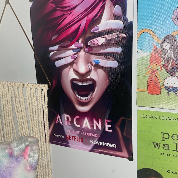 Arcane League of Legends Season 1, Season 2 Animation Movie Poster ...