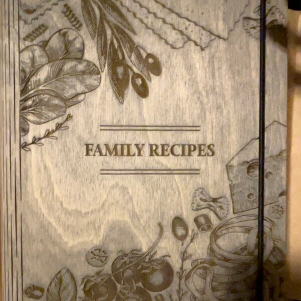 Recipe Book Mother Day Gift, Recipe Journal for Bride, Cook Book ...