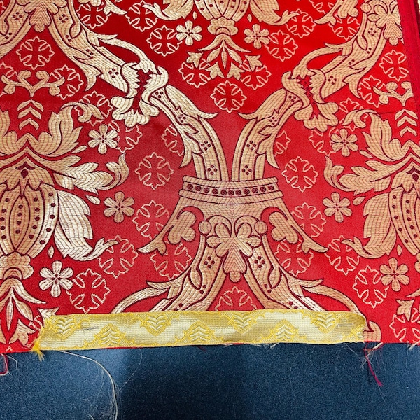 Greek Metallic Galloon , Church Liturgical Galloon , Jacquard Ribbon ...