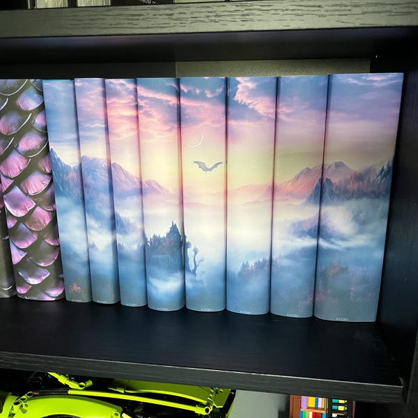 Red Rising Inspired Scimitar Book Covers, Printable Decorative Book ...