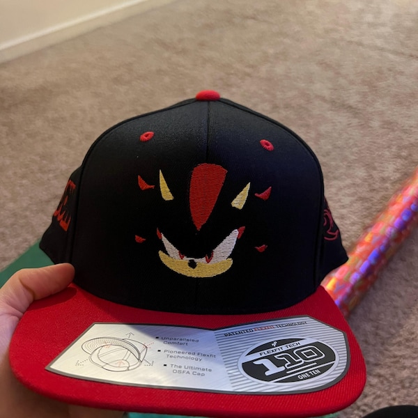 Mario Inspired Custom Embroidered Hat – Super Mario Gamer Cap With ...