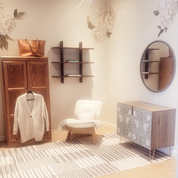 Southern Magnolia Flower Wallpaper. Removable Peel and Stick, Pre ...