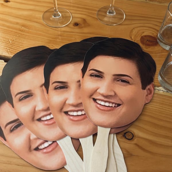 Big Head (set of 6) - Custom Face on a Large Popsicle Stick for ...