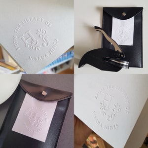 Book Embosser Custom Made for You to Personalize Library Books Choose ...