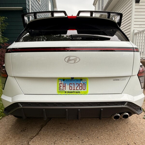 Custom License Plate Frame Cover (single Plate) Neon Acrylic License ...