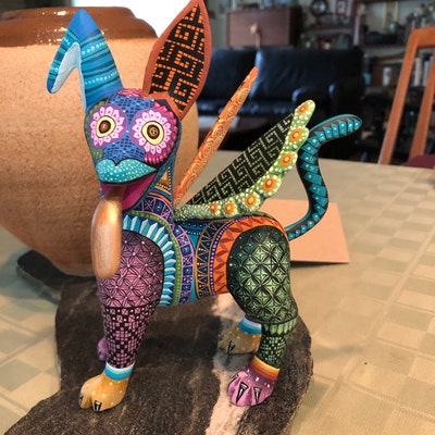 Skeleton Luchador Wrestler Clay Mexican Folk Art - Etsy