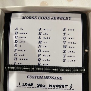 Custom Morse Code Mens Bracelet Daddy of an Angel Gift - Etsy