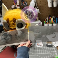 Custom Fursuit Eye Mesh - Etsy