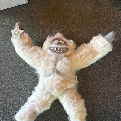 Abominable Snowman Christmas Tree Topper Personalized Yeti Custom Yeti ...