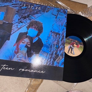 12 Vinyl Record Mixtape Two Sided Black Fully Custom | Etsy