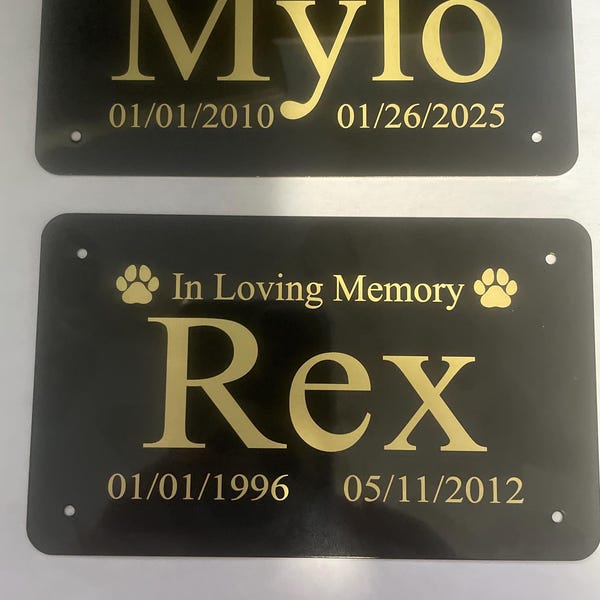 Engraved Brass Plate Tag, 2 1/2 X 1 Inch Bright Brass Tag, Personalized ...