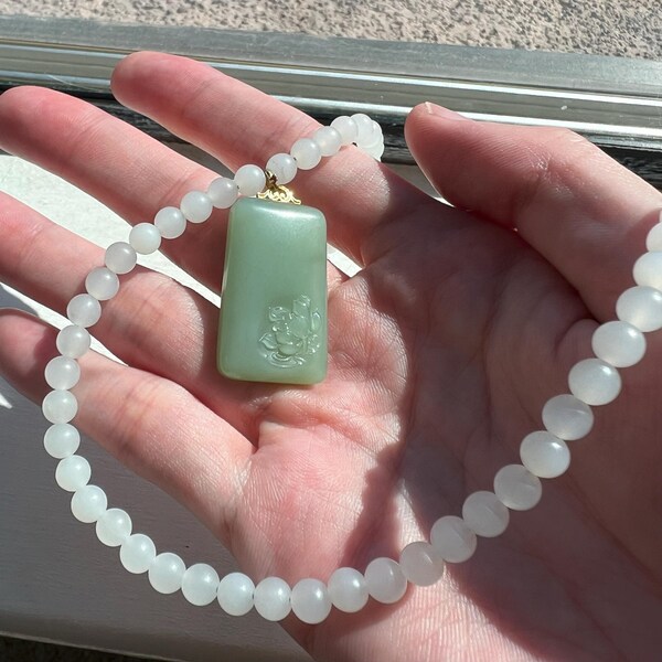 8mm Queen Conch Shell Beads Necklace High-quality Bahamian Queen Conch ...