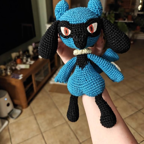 ENG/ESP Riolu Pattern Amigurumi PDF - Etsy