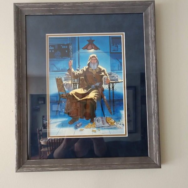 THE GOLDEN WIZARD Art Print, Signed and Numbered by the Artist on Epson ...
