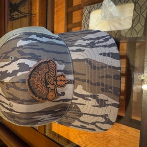 Onlyfans Turkey Hunting Leather Patch Hat Richardson 112 Realtree Camo ...