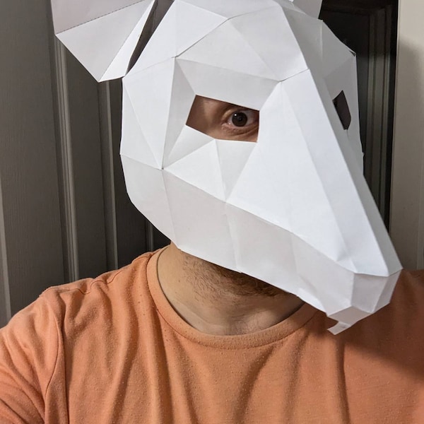 Eagle Mask, Falcon Mask | DIY Paper Mask, Printable Template ...