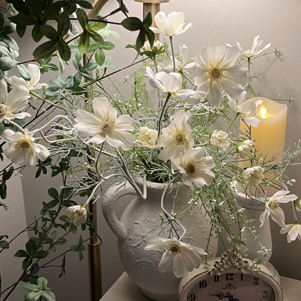 Faux Ranunculus Flower Stem - High Quality Artificial Floral / Wedding ...