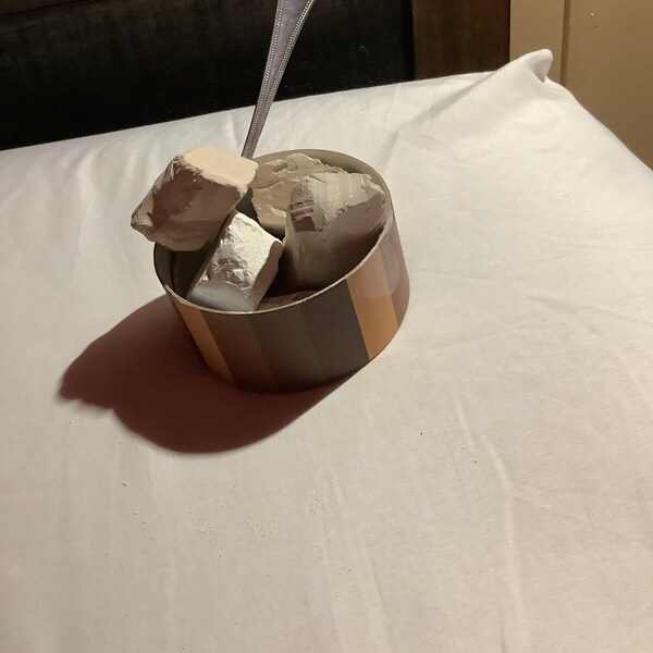 Georgia White Kaolin Clay: Edible Pica Clay for Wellness & Beauty (3 ...