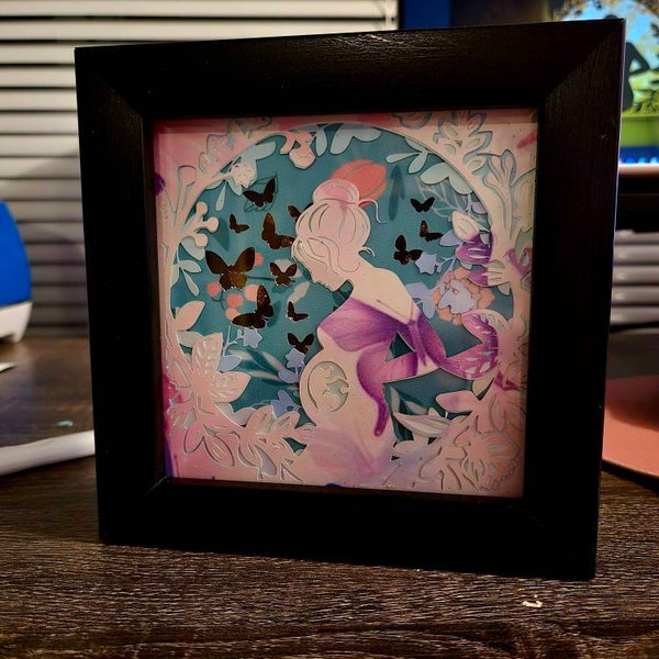 Last Supper Shadow Box SVG Template, Da Vinci Papercut Lightbox Cricut ...