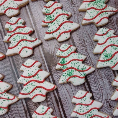 Printable Christmas Cookie Card a Cookie From Santa 3.5x5 Christmas ...