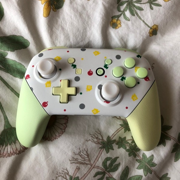 Custom Animal Crossing Themed Nintendo Switch Pro Controller - Etsy