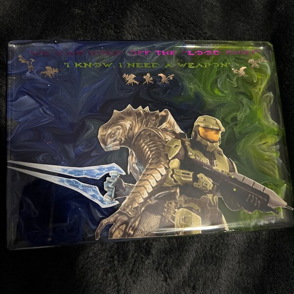 Resin Art Handmade Bookmarks Cute Baby Alien Unique Custom Handmade ...