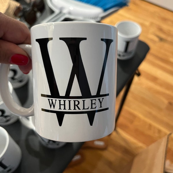 Personalized Coffee Mug for Men, Personalized Monogram Mug,mens Coffee ...