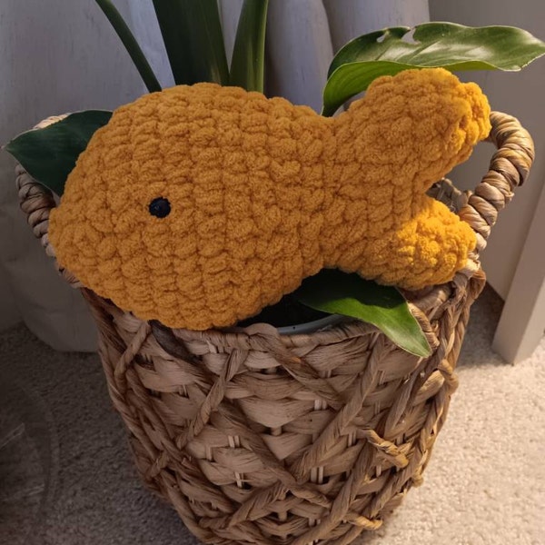 No Sew Goldfish Crochet Pattern, Goldfish Amigurumi Pattern, Goldfish ...