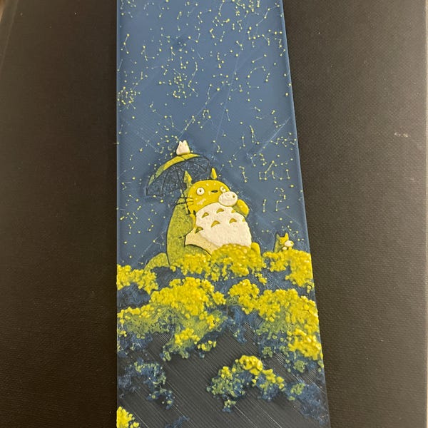 Customizable Totoro Bookmark With Tassel | Handcrafted Japanese ...
