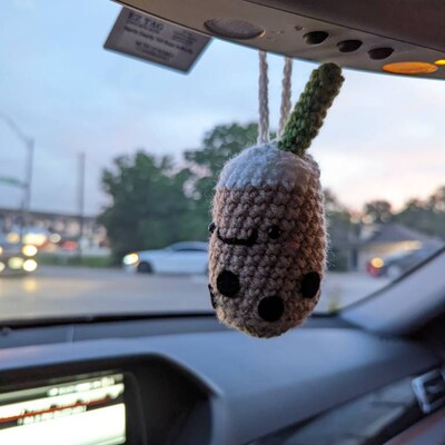 Taco Car Mirror Hanging Accessories for Women Teens Interior Rear View ...