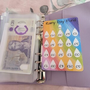 Budget Binder Starter Set With 5 Cash Wallets/ Budget - Etsy