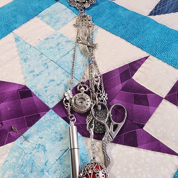 Chatelaine Tools - Gift Sets of 3,4, or 7 Victorian Needlework Tools ...