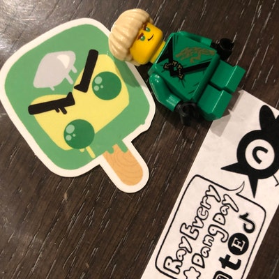 Lego Inspired Popsicle Stickers - Etsy