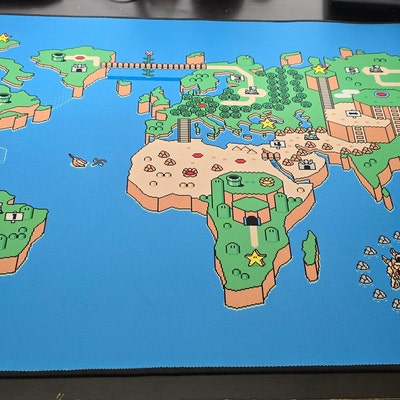 Baldur's Gate 3 Map Mousepad BG3 World Map Desk Mat Anime Desk Mat Gift ...