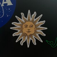 Colorful Minimalistic Rainbow Aesthetic Waterproof Stickers, Indie ...