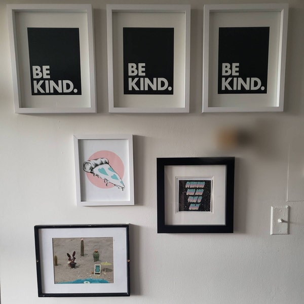 Be Kind Printable Wall Art, Classroom Poster, Scandinavian Nursery ...