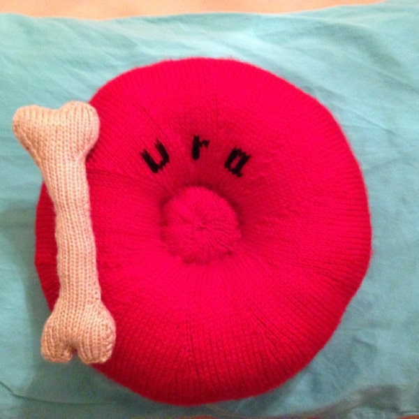 Knit Your Own Giant Red Blood Cell (pdf Knitting Pattern) - Etsy