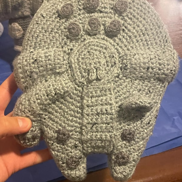Crochet Millennium Falcon Pattern - Etsy