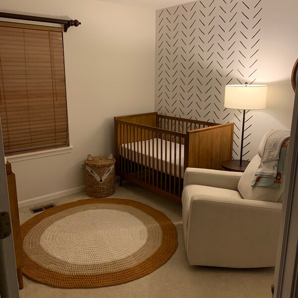 Cream Round Rug, Many Colors, Boho Living Room Rug, Circular Boho Rug ...