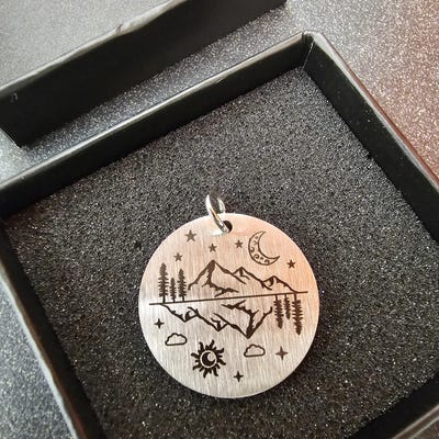 Personalized QR Code Keychain, Custom Code Keychain, Engraved Music ...