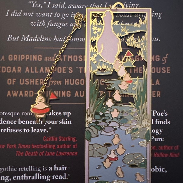 Duckies | Original Design | Enamel Bookmark / Charm | 11x4cm - Etsy