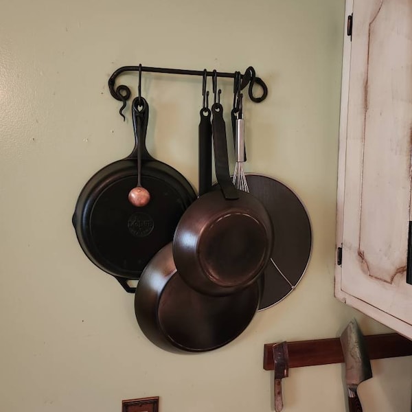 Coffee Scoop | Blacksmith Forged Copper and Steel 1 Tablespoon Handmade ...