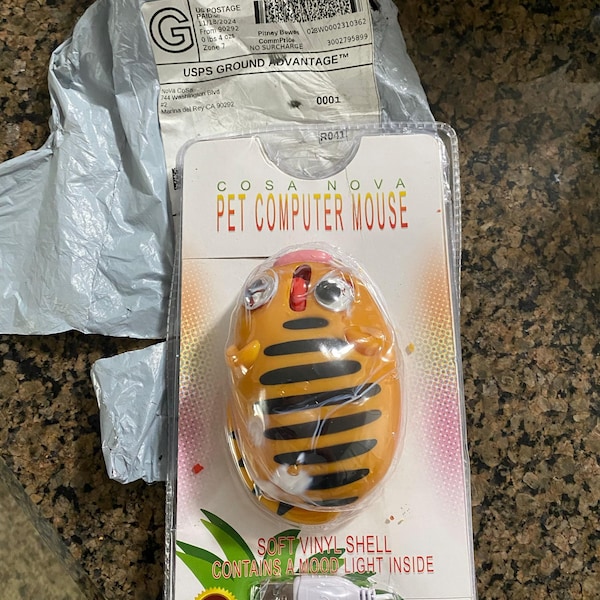 Ladybug Computer Mouse With Bobble Eyes and Mood Light - Etsy