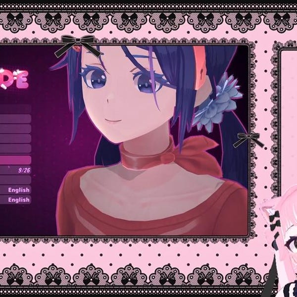 Pink Stream Package: Black Coquette Ribbon and Cats, Cute Twitch ...
