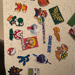 Arcade Lovers Part 2 Arcade Stickers Waterproof Stickers | Etsy